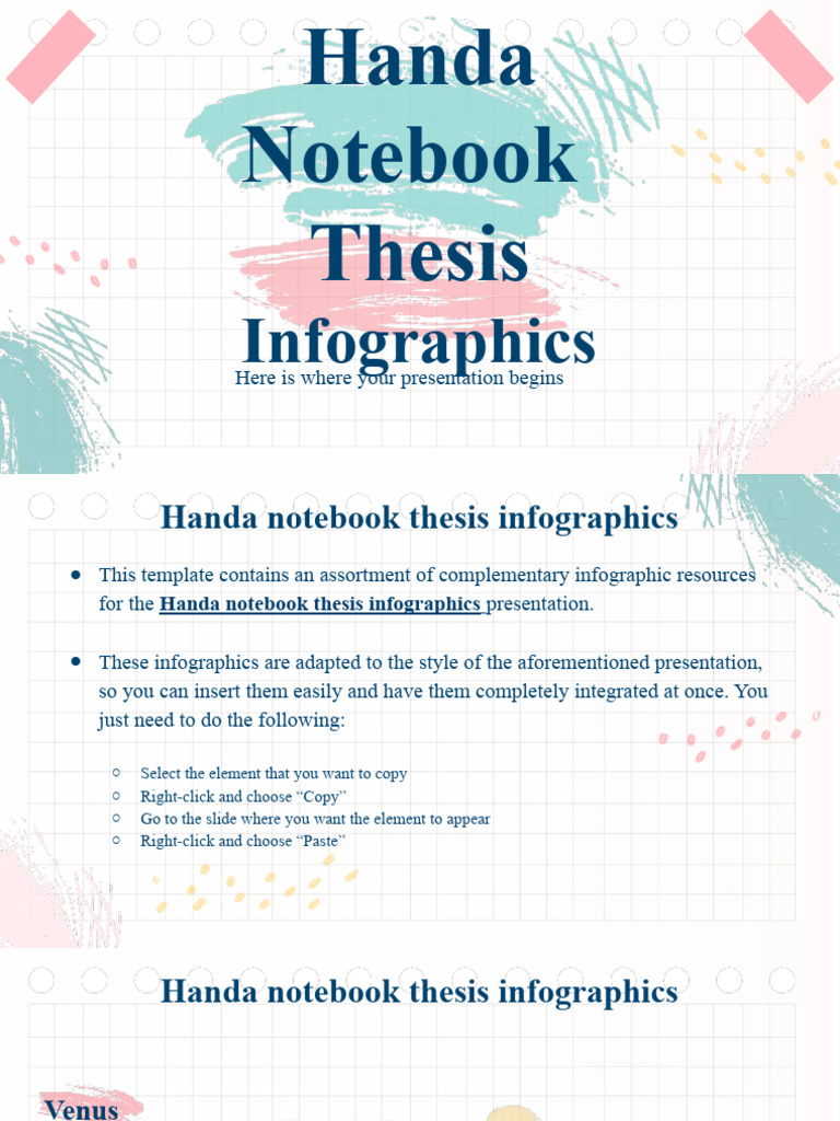Handa Notebook Thesis Infographics by Slidesgo | PDF | Planets ...