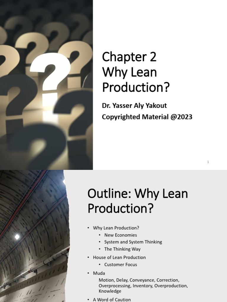 Chapter Two Lean Production System | PDF | Lean Manufacturing | Human ...
