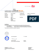 Calibration Certificate Template | PDF