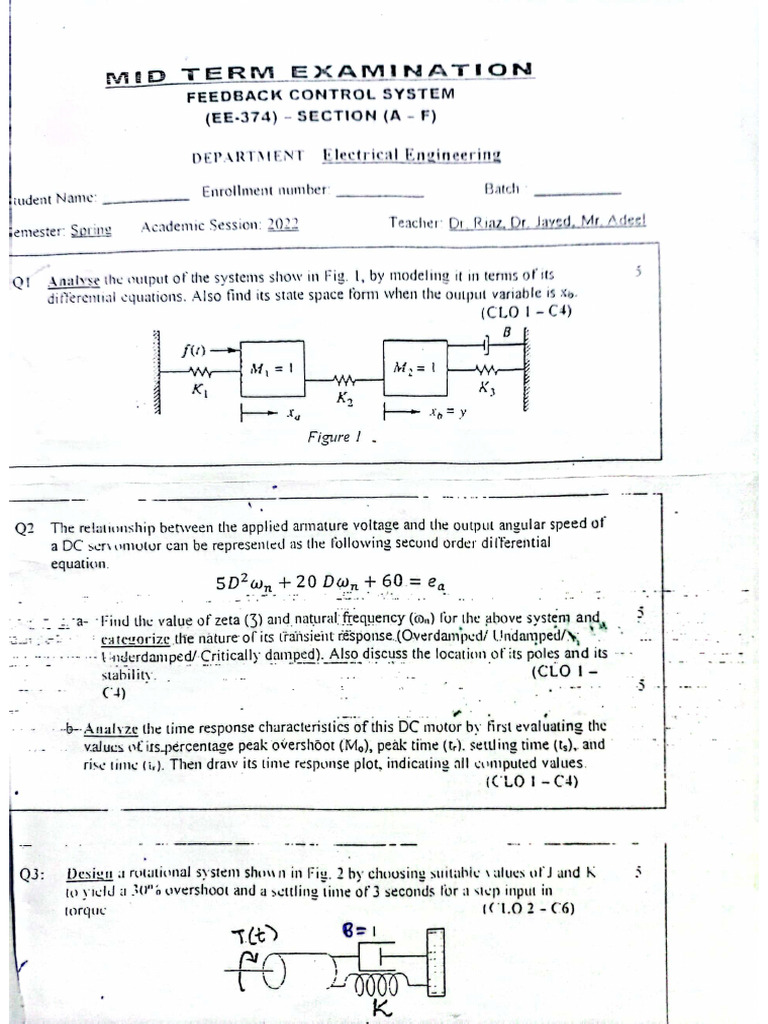 FCS Mid Paper 2022 | PDF