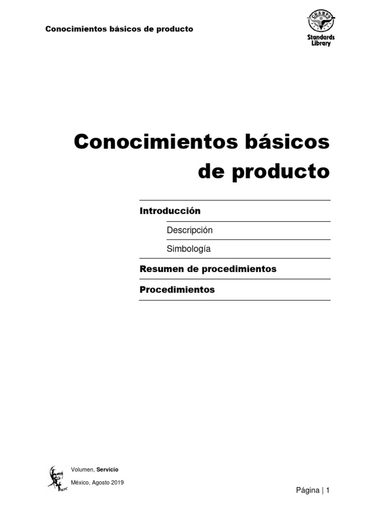 Conocimientos Basicos de Producto | PDF | Hamburguesas | Postres