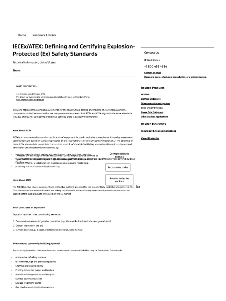 Estandar ATEX SAFETY | PDF