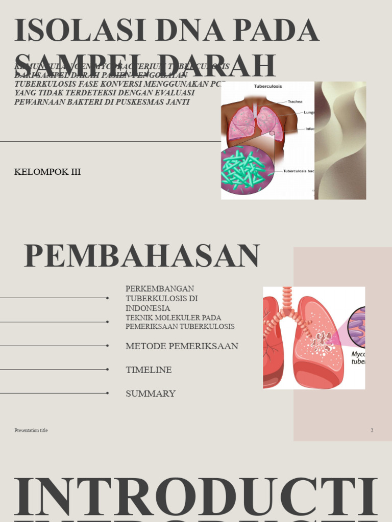 Isolasi Dna Pada Sampel Darah | PDF
