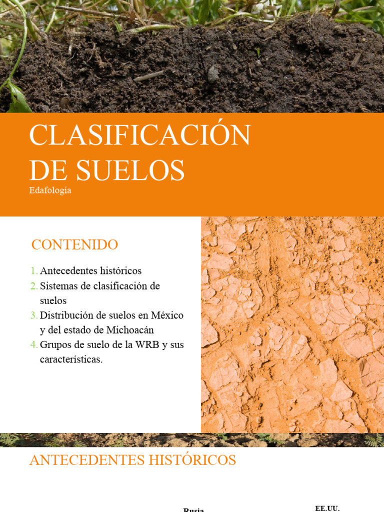 Clasificación de Suelos | PDF | Edificio sustentable | Clasificación cientifica