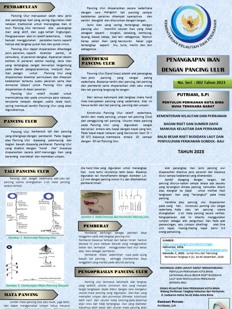 Panduan Pancing Ulur untuk Nelayan | PDF