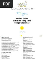 Starfall's Sing-Along Volume 1 and 2 | PDF