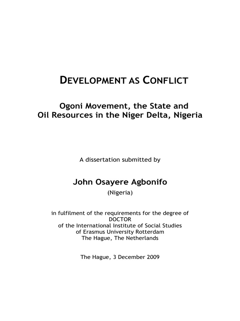 Development As A Conflict | PDF | Social Science