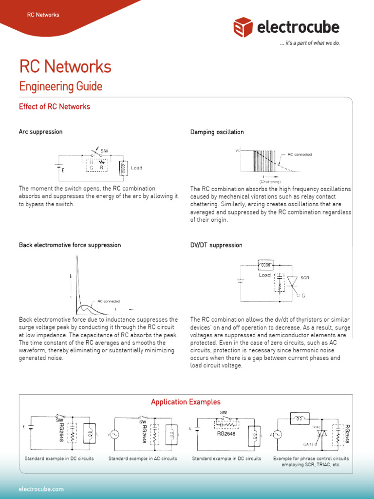 RCN Elcu RG Eg | PDF | Electrical Network | Capacitor