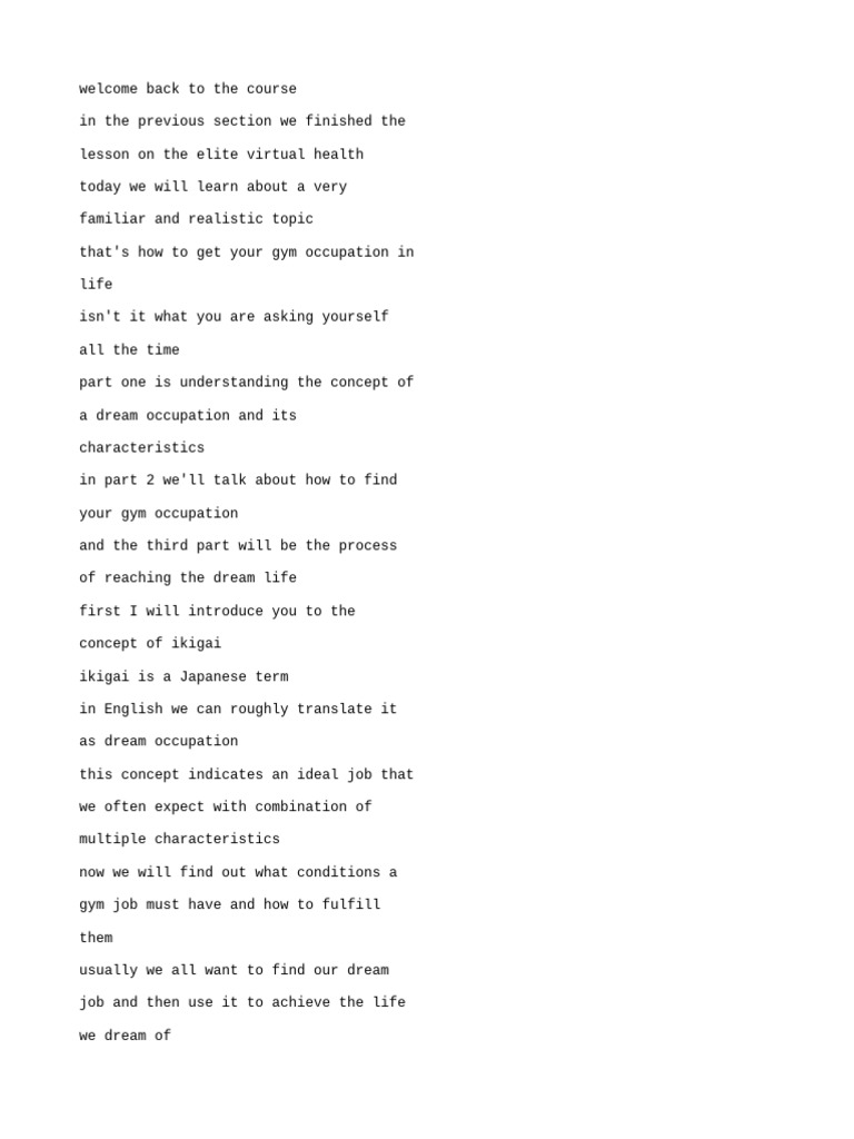 Advanced Class 2 Lesson 2 Dream Occupation and Life | PDF | Concept | Nursing