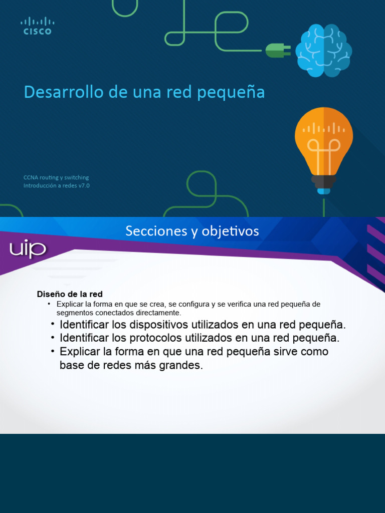CCNA - ITN - Desarrollo Red Pequeña 2022 | PDF | Red de computadoras ...