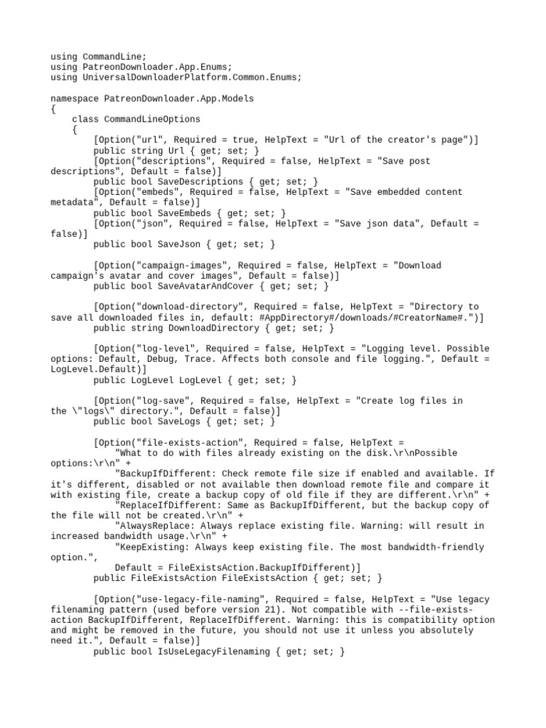 Command Line Option | PDF | Computer File | Backup