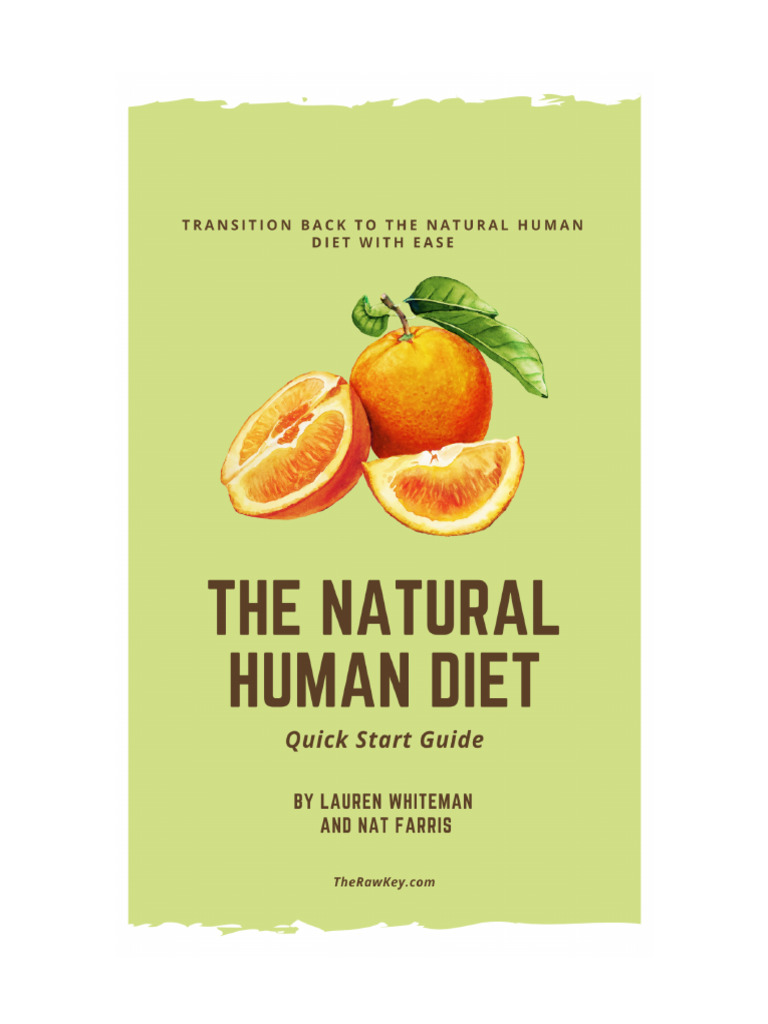 Natural Human Diet Guide and Recipes | PDF | Foods | Carbohydrates