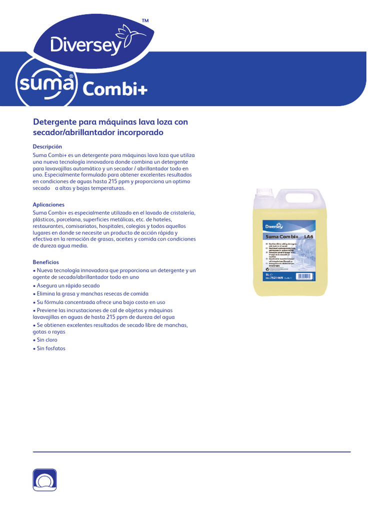 PSS-Suma - Combi-Kitchen - Care-A4-es-CL-HRNC | PDF