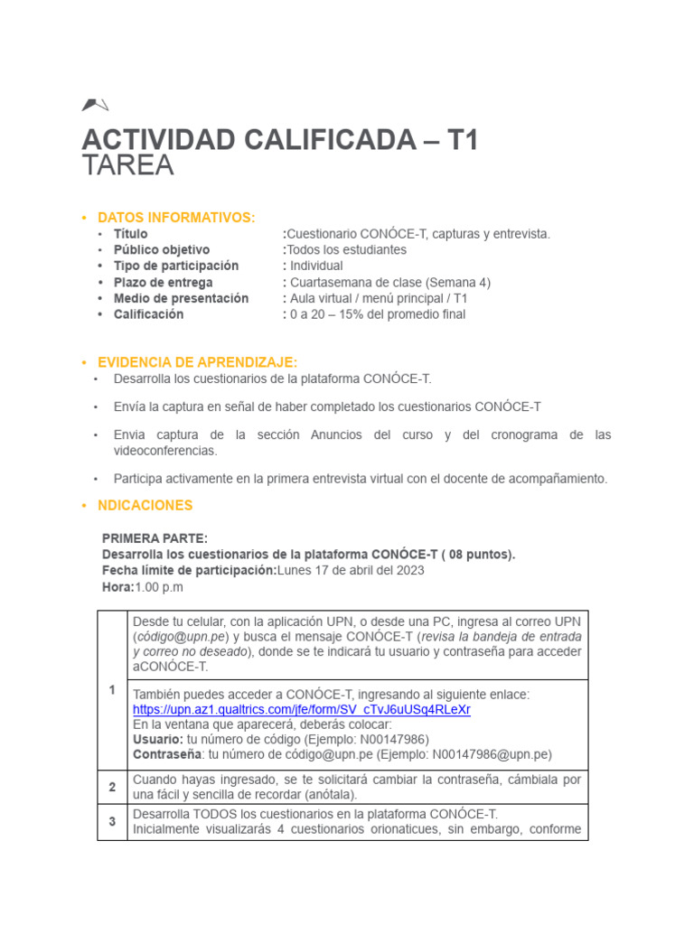 Fomato Tarea T1 | PDF | Contraseña | Informática