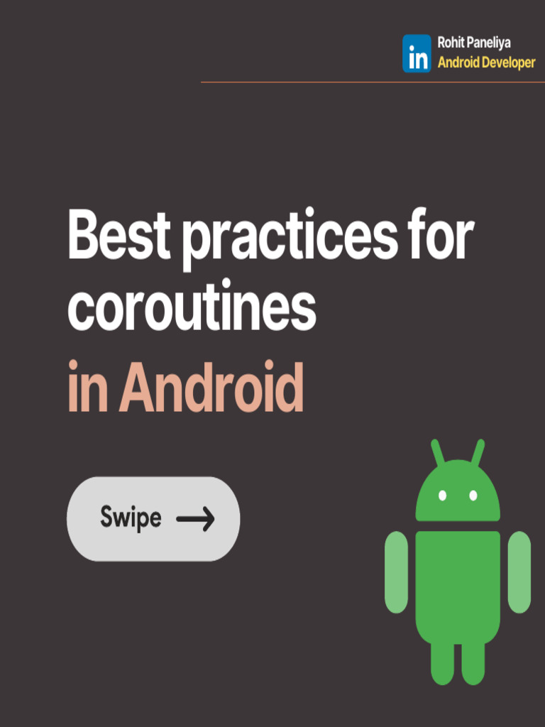 Best Practices For Kotlin Coroutine in Android | Download Free PDF | Computer Science | Software ...