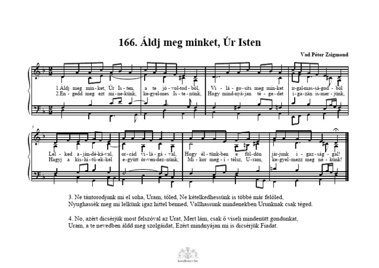 166 Aldj Meg Minket Ur Isten - 3 | PDF