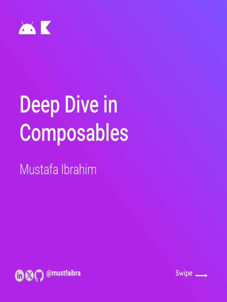 Jetpack Compose: Composables Guide | PDF | Runtime System | Cache (Computing)