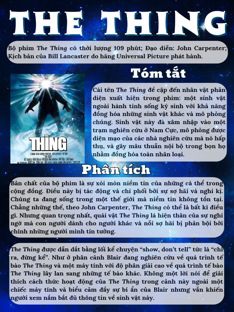 The Thing | PDF