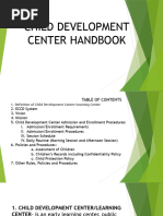 DSWD Eccd Child Profile | PDF | Disability | Health Care