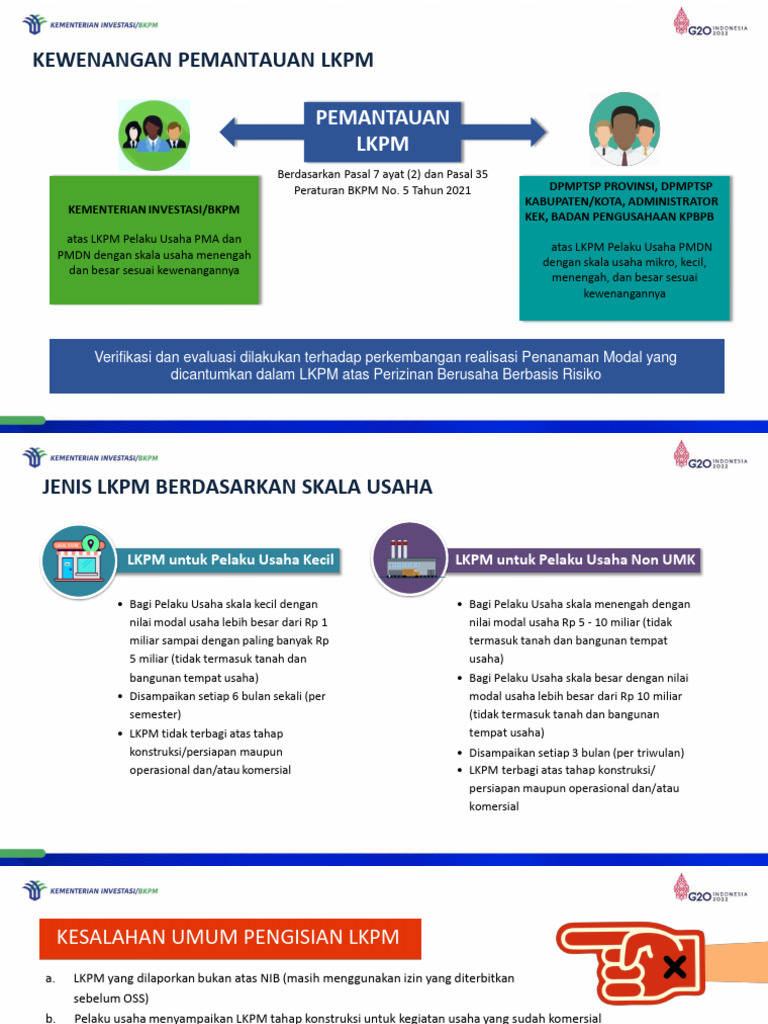 Paparan LKPM Online TW1-3-4-6 | PDF
