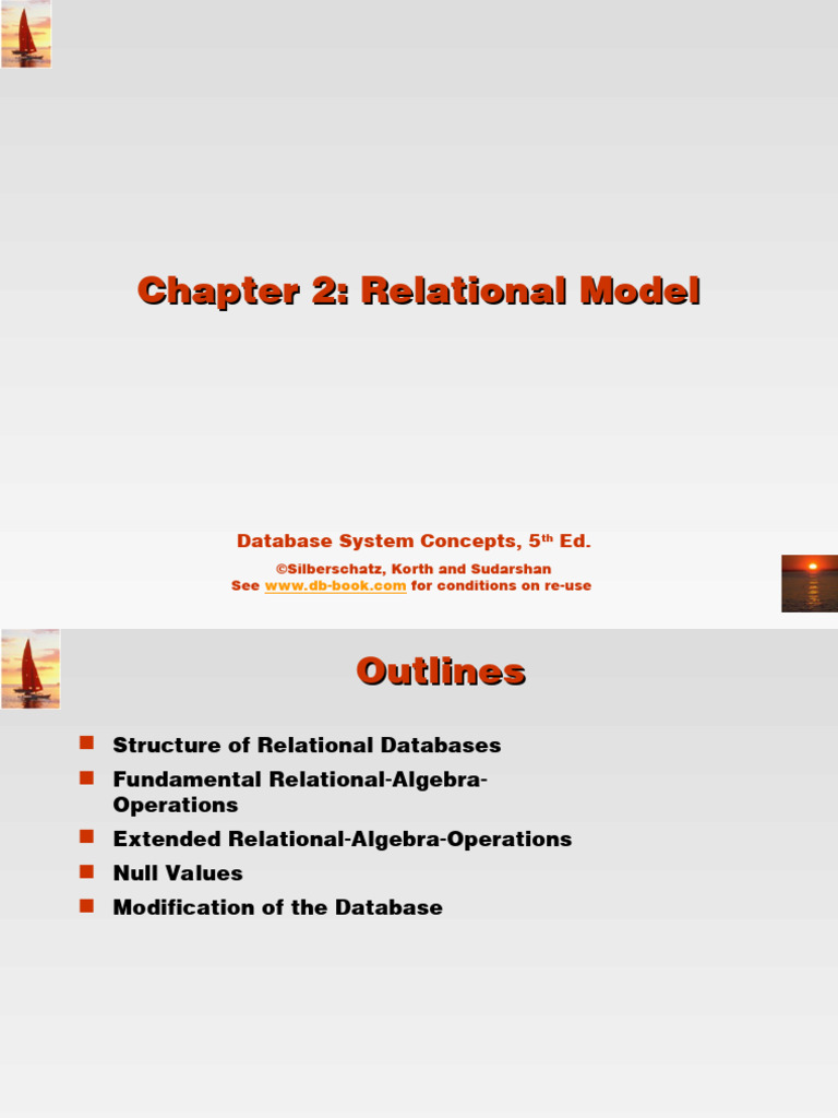 2 Relational Model Pdf Relational Database Relational Model