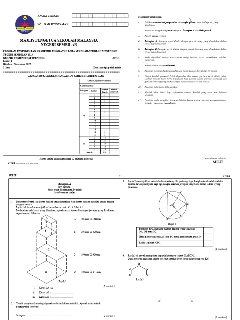 SOALAN N9 2023 | PDF