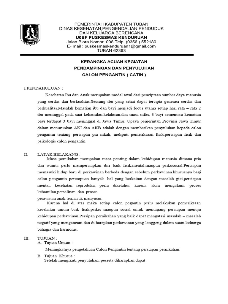 Kak Pendampingan Catin | PDF