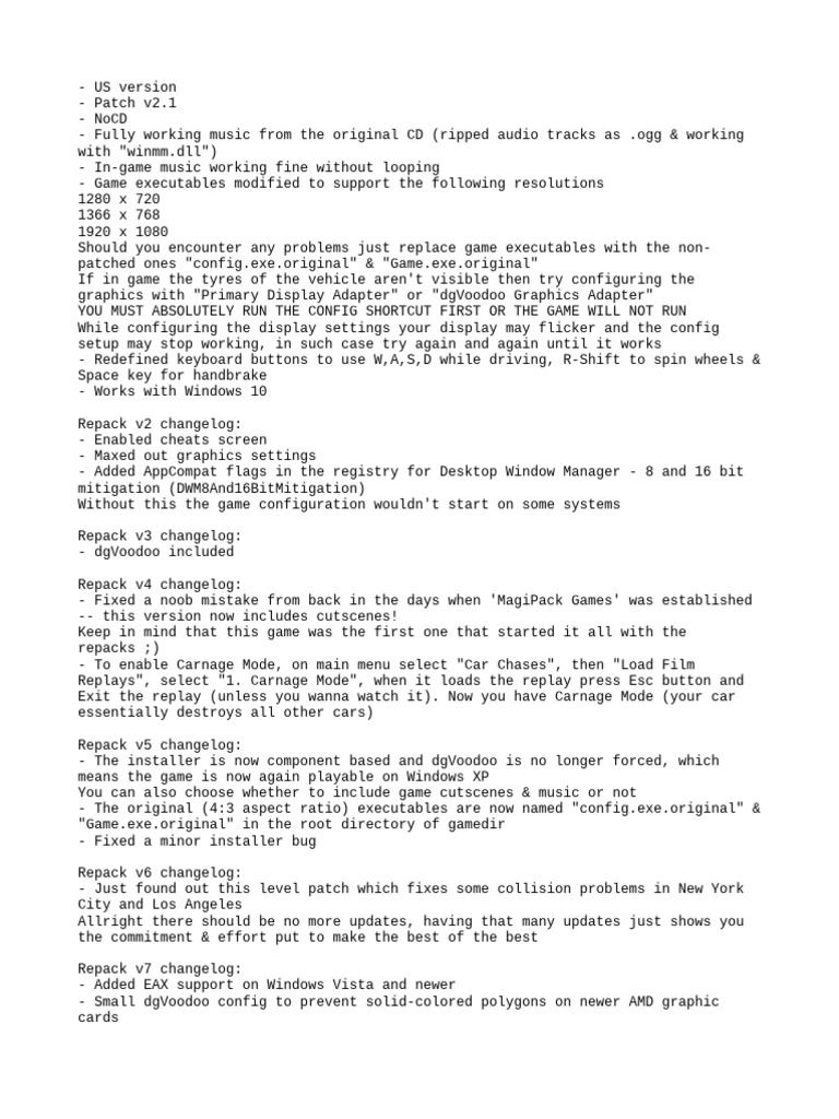 Repack Notes | PDF | Computing | Software