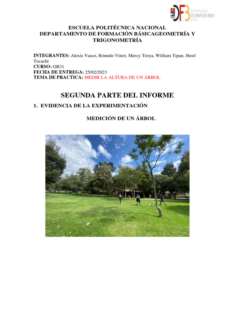 GR 31 - Práctica 1 - Parte 2 - Grupo 10 PDF | Descargar gratis PDF | Triángulo | Geometría ...