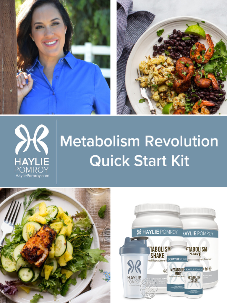 Metabolism Revolution Quick Start Kit Program Guide | PDF | Meal | Lunch