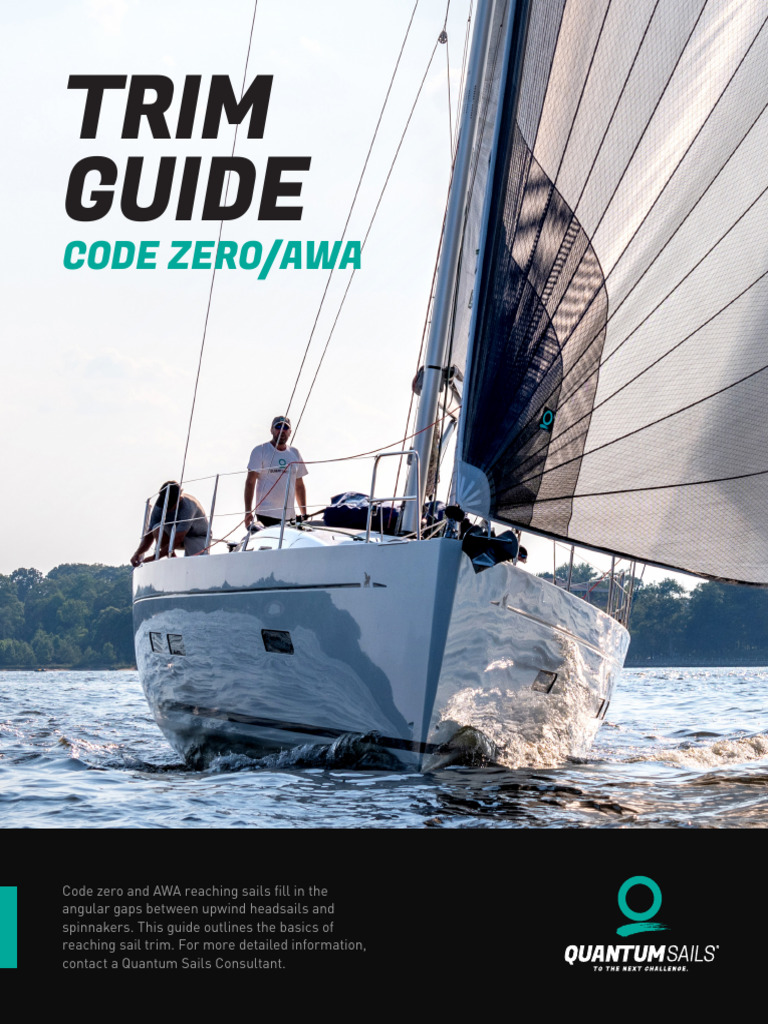 Quantum TrimGuide CodeZero | PDF | Sail | Water Transport