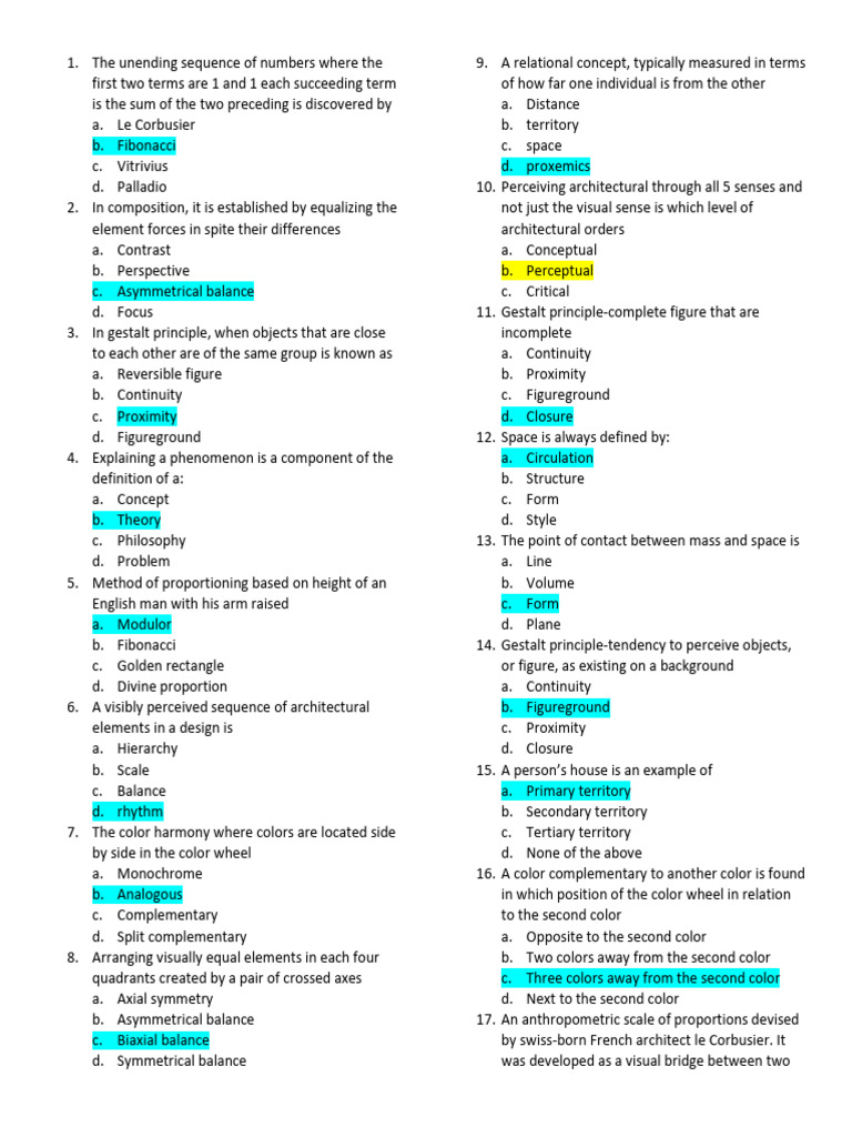 Toax Final | PDF | Perception | Visual Perception