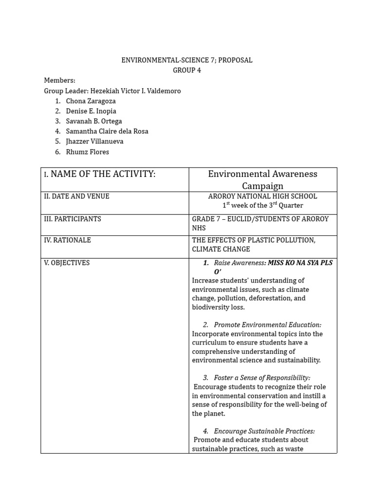 Environmental Science | PDF | Sustainability | Conservation Biology