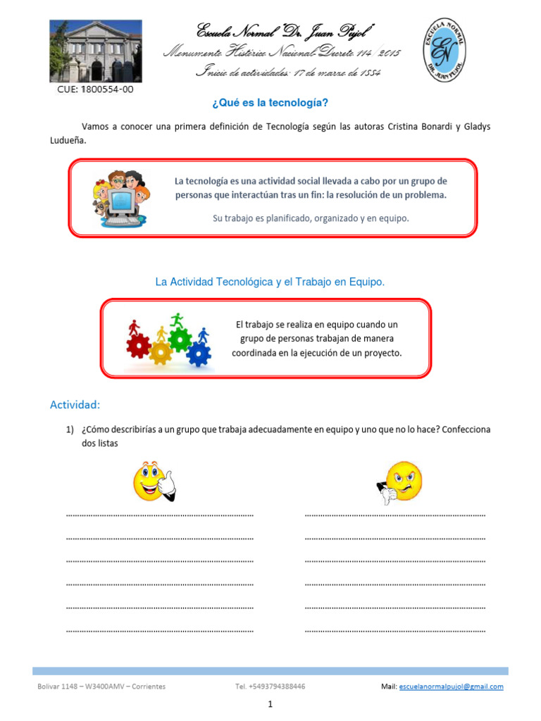 C1 Tec - Eq Trab | PDF