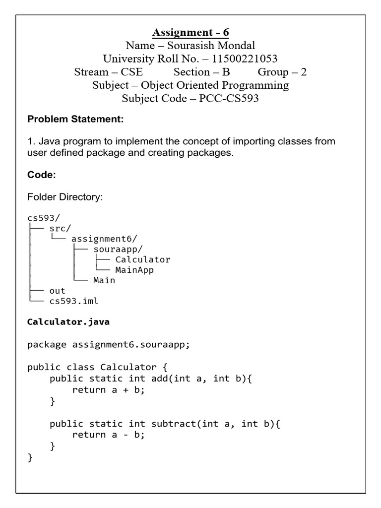 Computer Program2 Pdf Java Programming Language Class Computer Programming 0874