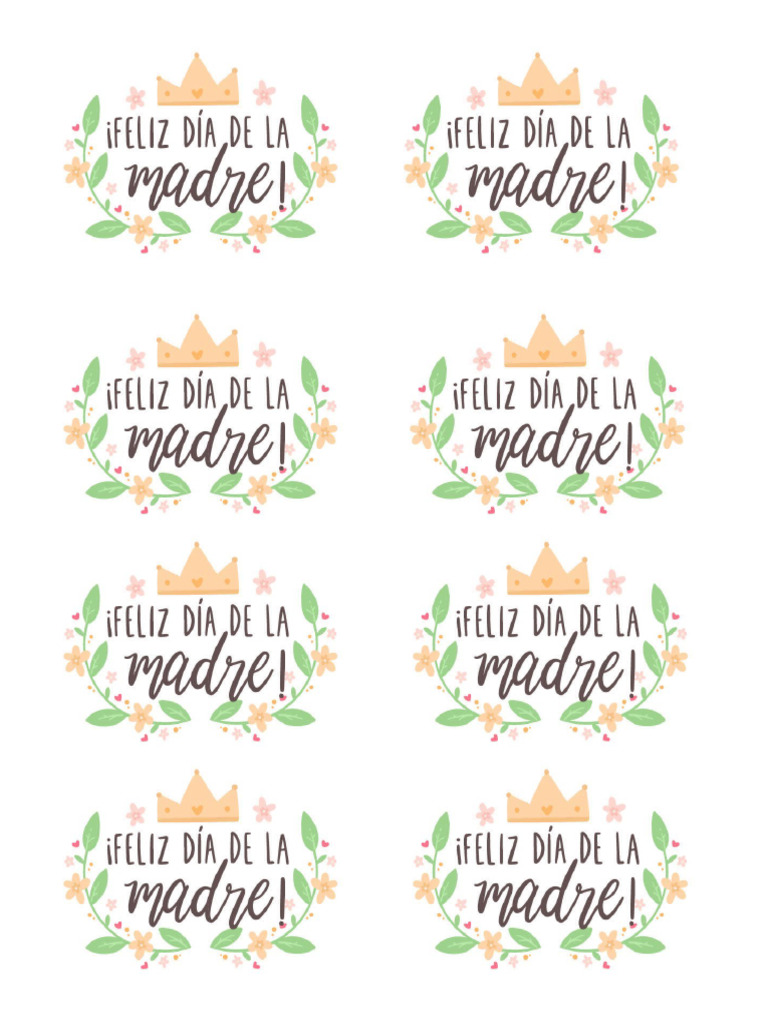 Feliz Dia De La Amdre Pdf