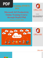 Introduction To M365 Presentation | PDF | Microsoft Office | Office 365