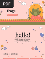 Human vs. Frog: Anatomy Comparison | PDF | Human Body | Frog