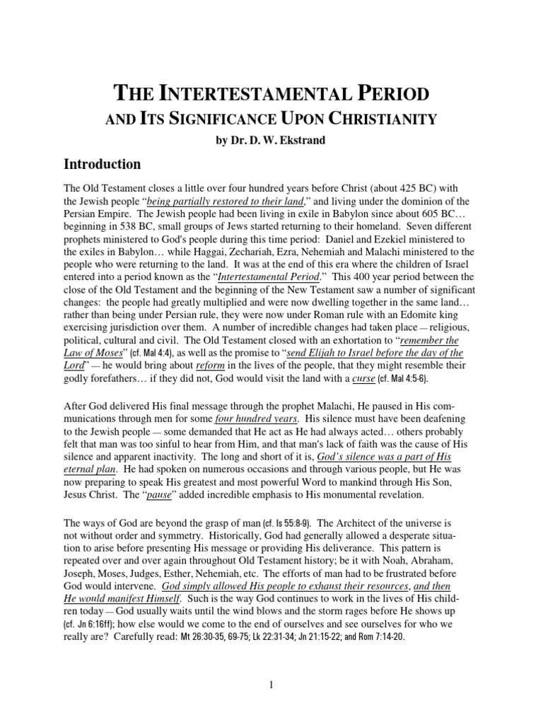 577c32b7974ce - The Intertestamental Period | PDF | Hasmonean Dynasty ...