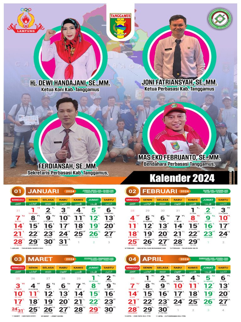Kalender 4 Bulan | PDF