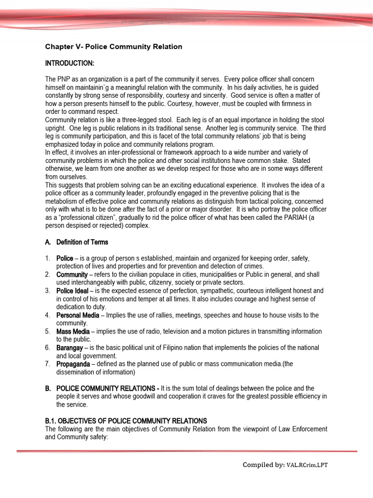 Crim 3 Final Module | PDF | Police | Community