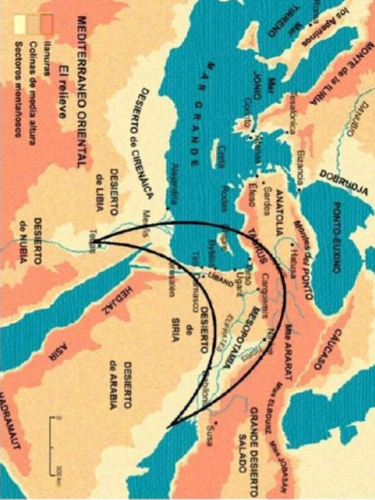 Mapa de Historia Creciente Fertil | PDF