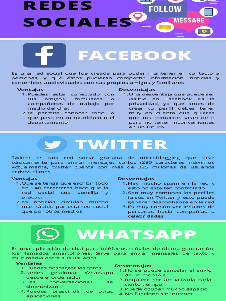 Infografía Redes Sociales | PDF