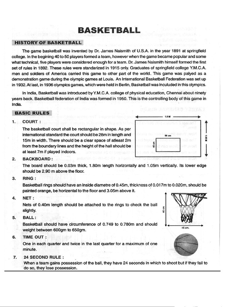 Basketball PDF | PDF