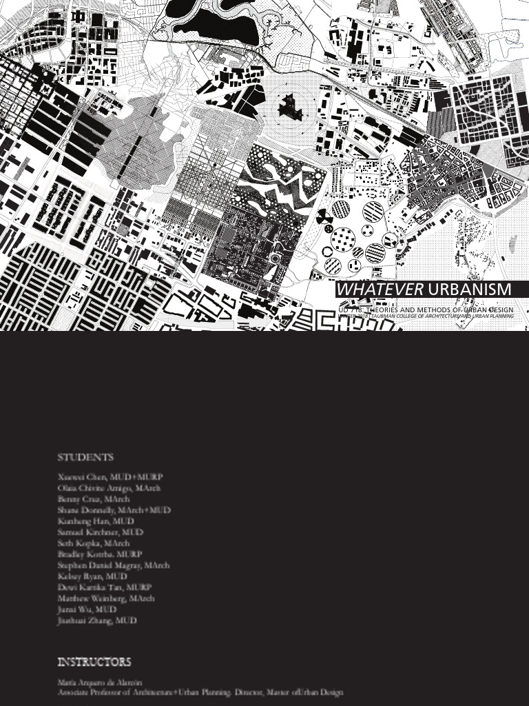 Theories and Methods of Urban Design 2018 | PDF | Urban Sprawl | Urban Design