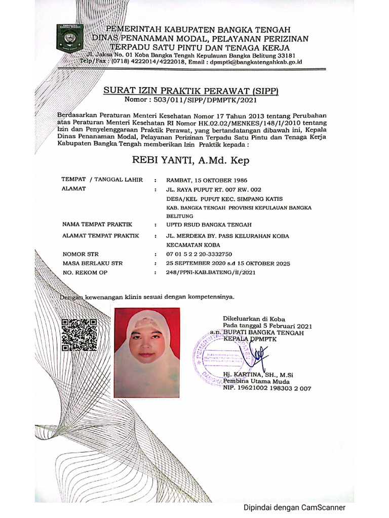 SIP Rebi | PDF