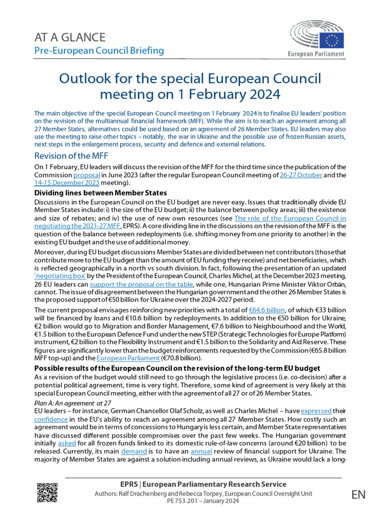 Eprs Ata (2024) 753201 en | PDF | European Union | Ukraine