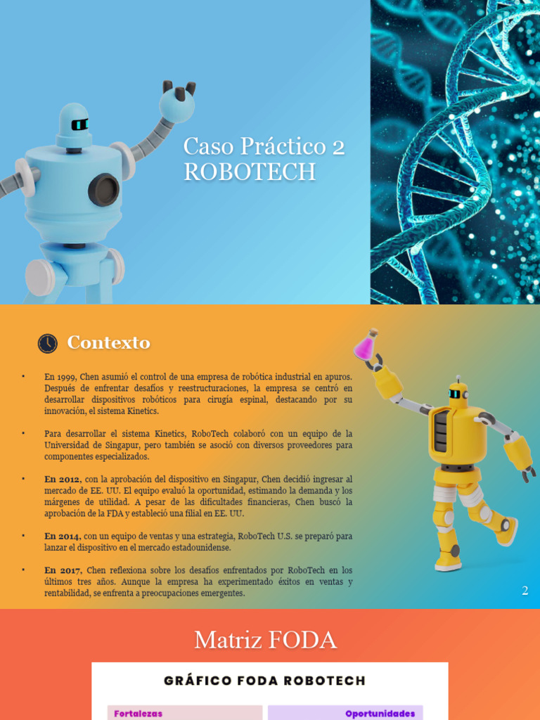 Caso Robotech - UNIR | PDF