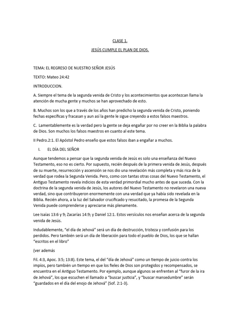 Jesus Volverá Pdf La Resurrección De Jesús Jesús