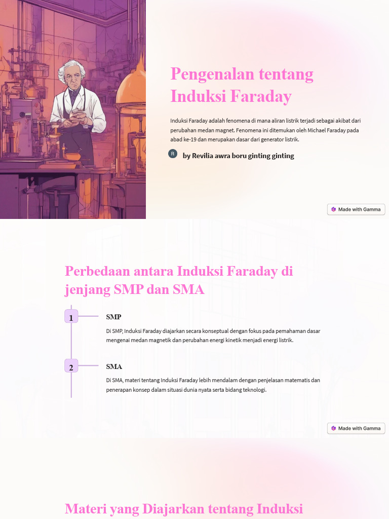 Pengenalan-tentang-Induksi-Faraday | PDF